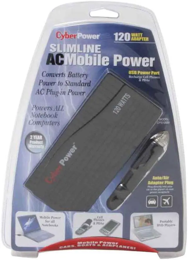 CyberPower CPS120SI 12A AC Mobile Power 120 Power Inverters - Newegg.com