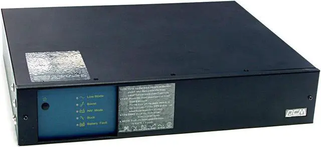 Open Box: PCM Powercom KING RM KIN-1500APRM 1500 VA 6 Outlets 2U rack ...