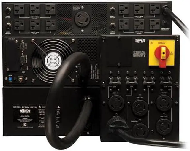 Tripp Lite SU8000RT3U1TF Smart Online 8000 VA 8kVA 8U Rackmount ...