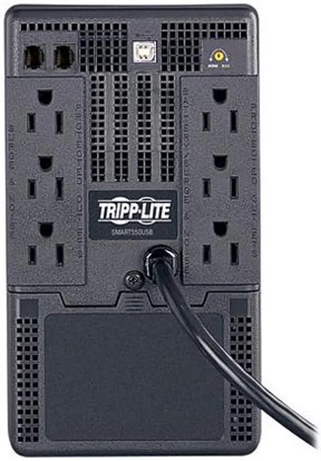 Tripp Lite SMART5500USBTAA Smart Pro 500 VA 300 Watts 6 Outlets Tower ...