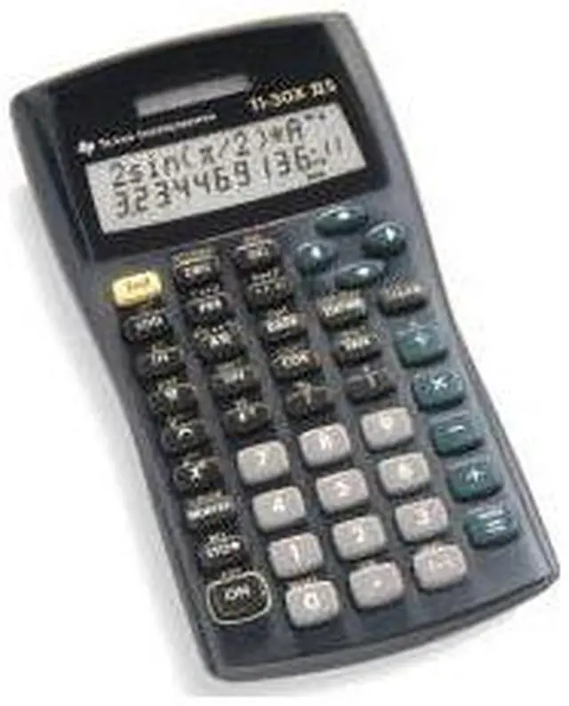 Texas Instruments 30XIIS/TBL/ILI/F Calculator - Newegg.com