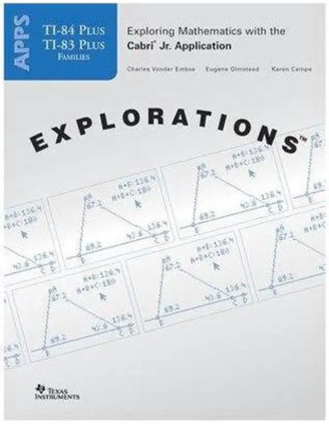 Texas Instruments CABRIJR/SB/1L1/A Exploring Geometry with Cabri Jr ...