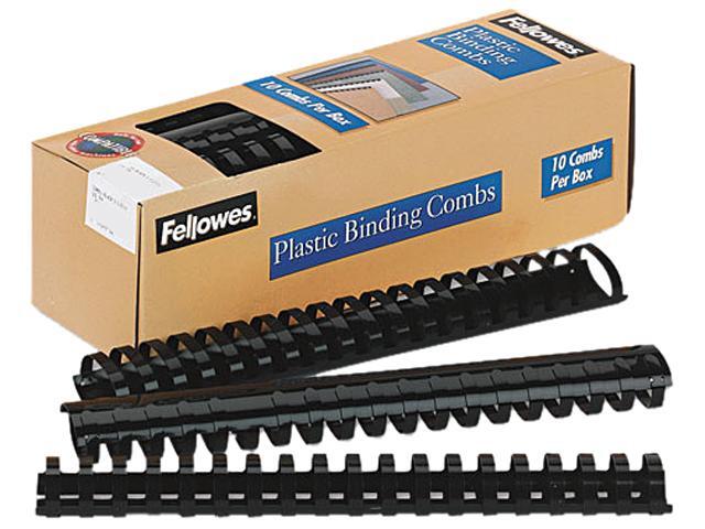 1/2 Inch Bindings Plastic Comb Bindings 1/2 Inch - 25 Pack Black ...