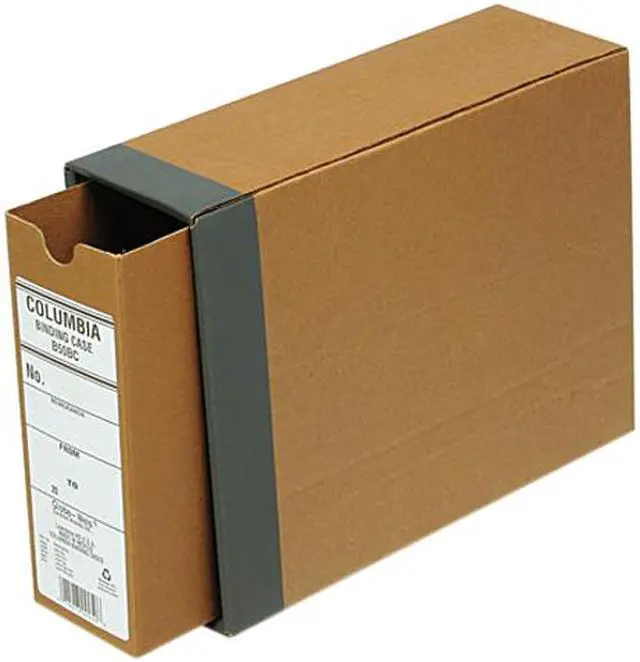 Globe-Weis B50BC Recycled Fiberboard Binding Case, 11 x 8-1/2, 2-1/2 ...