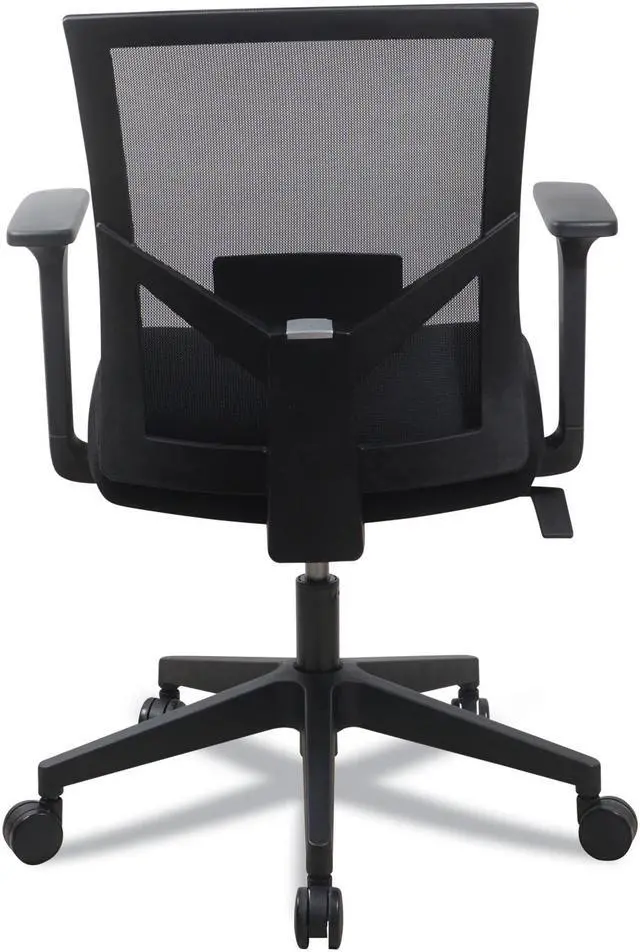 Alera Mesh Back Fabric Task Chair - Black ALEWS42B17 - Newegg.com