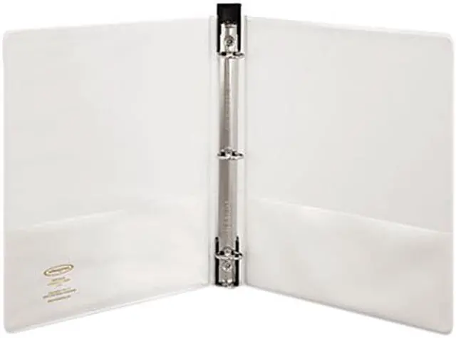 Wilson Jones W393-14WPP Hanging DublLock Round Ring Binder, 3 Rings, 1 ...