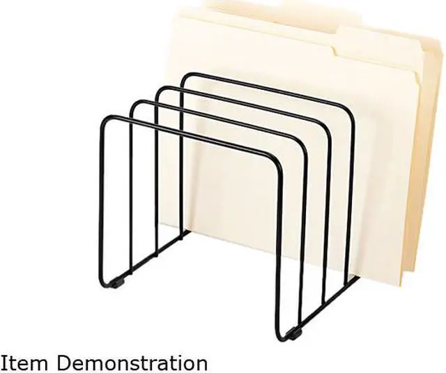 Fellowes 72351 Wire Vertical File, Five Sections, 10 1/4w x 8d x 7 1/2h ...
