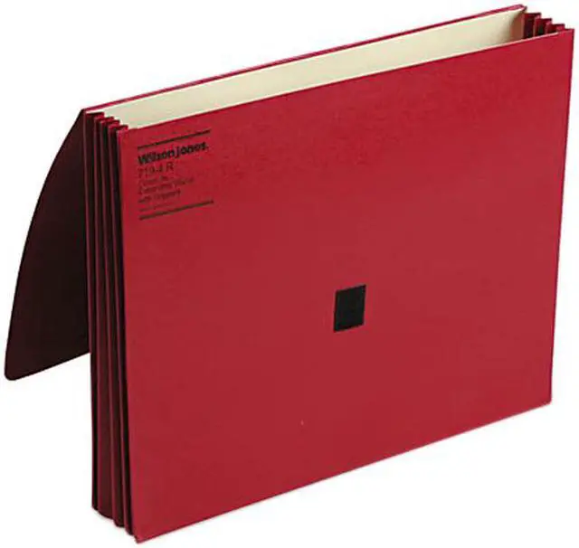 Wilson Jones 719-4R ColorLife Three Inch Expansion Wallets with Hook ...