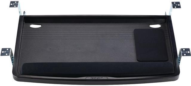 Kensington K60004US Under desk Comfort Keyboard Drawer with SmartFit System 29.5 L x 28.0 W. Height levels include 2