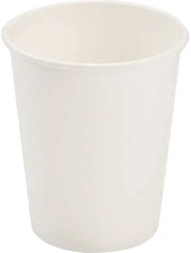 Pactiv D8HCW Dopaco Paper Hot Cups, 8 oz, White, 50/Bag, 20 Bags/Carton ...