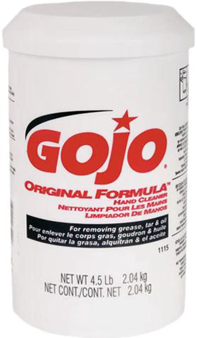 GOJO 1115 ORIGINAL FORMULA Hand Cleaner, 4.5 lb, White, 6/Carton ...