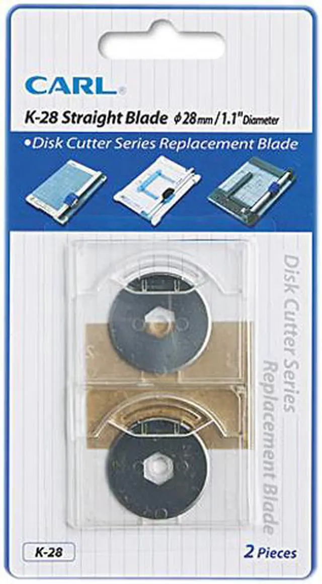 Carl Manufacturing Usa, Inc Replacement Straight Blade Set f/ DC-210 ...