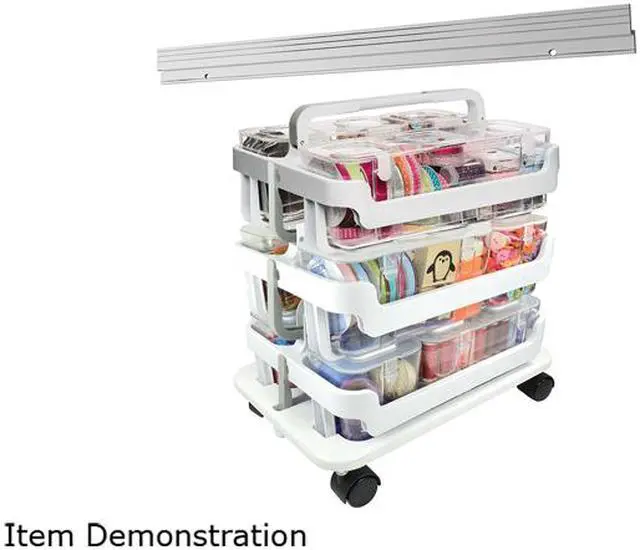 Deflecto 329003BB Stackable Caddy Organizer Caddy Bundle - Newegg.com