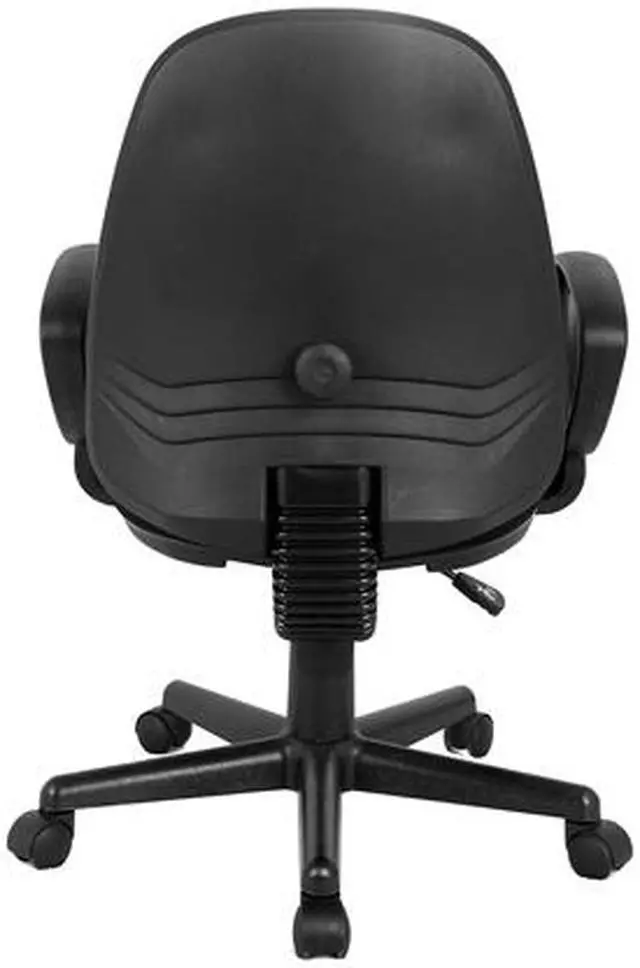 INLAND 05168A Mid-back Fabric Ergonomic Office Chair Black - Newegg.com