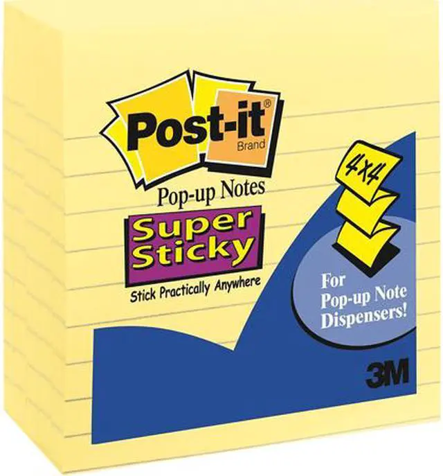 3M R440YSS Post-it Pop-up Notes Super Sticky Notes Refills - Newegg.com