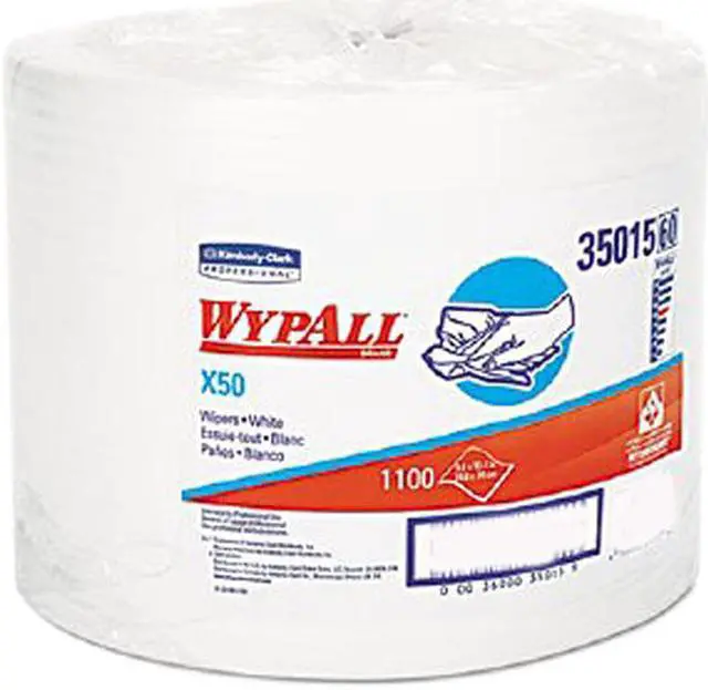 Kimberly-Clark Professional KCC 35015 WYPALL* X50 Wipers - 1100 Sheet(s ...