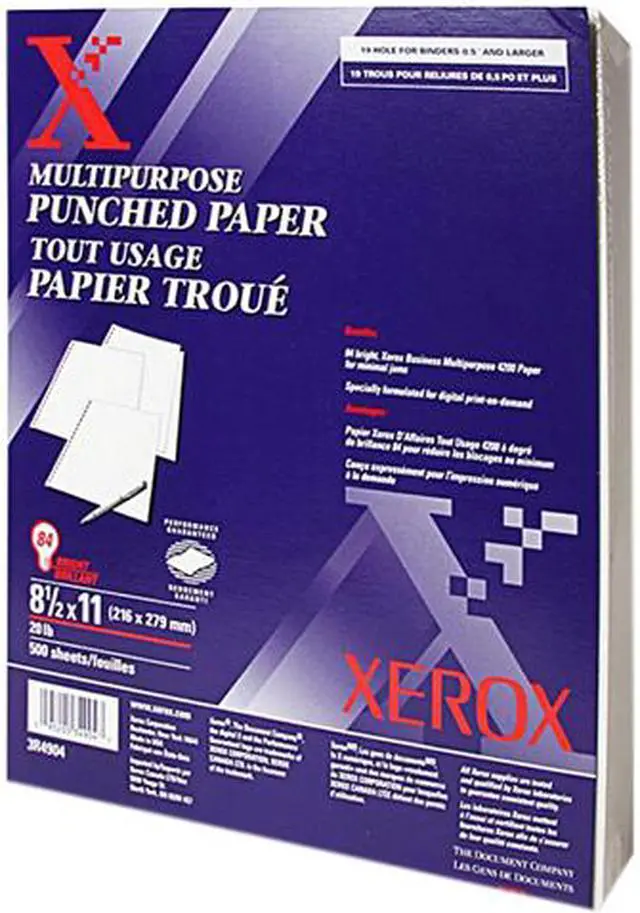 Xerox Business 4200 19-Hole Copy/Laser Paper, 92 Brightness, 20lb ...