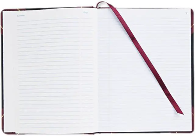 Adams ARB810R30 Record Ledger Book, Black Cover, 300 8 x 10 Pages ...