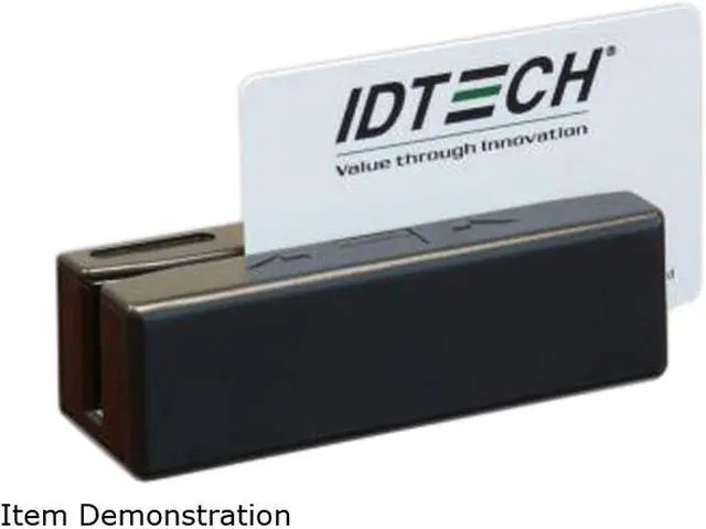 ID Tech IDRE-334133ABE SecureMag Encrypted Intelligent MagStripe Swipe ...