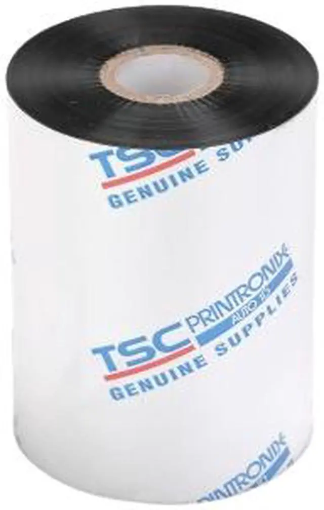 TSC Printronix 8300-PWX Premium Wax - 110MM x 110M - 6 Rolls P140195 ...