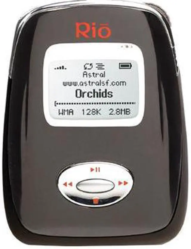 Rio Black 2.5GB MP3 Player ce2100 - Newegg.com