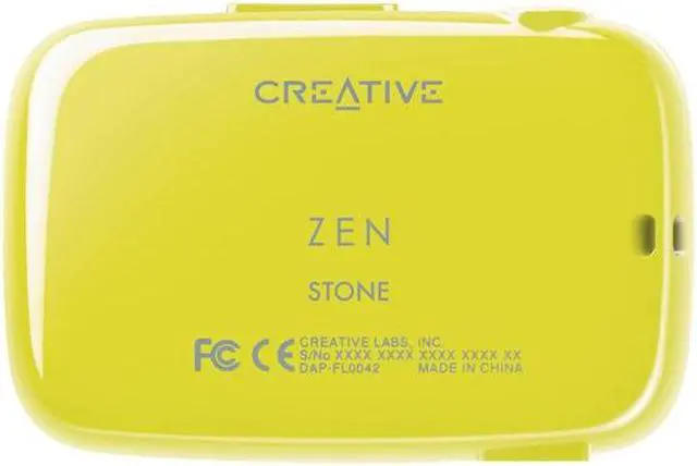 Creative ZEN STONE Green 1GB MP3 Player - Newegg.com