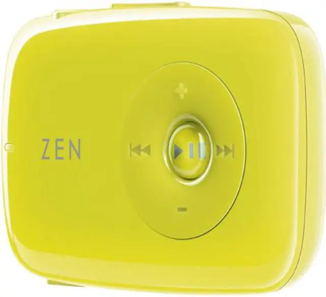 Creative ZEN STONE Green 1GB MP3 Player - Newegg.com