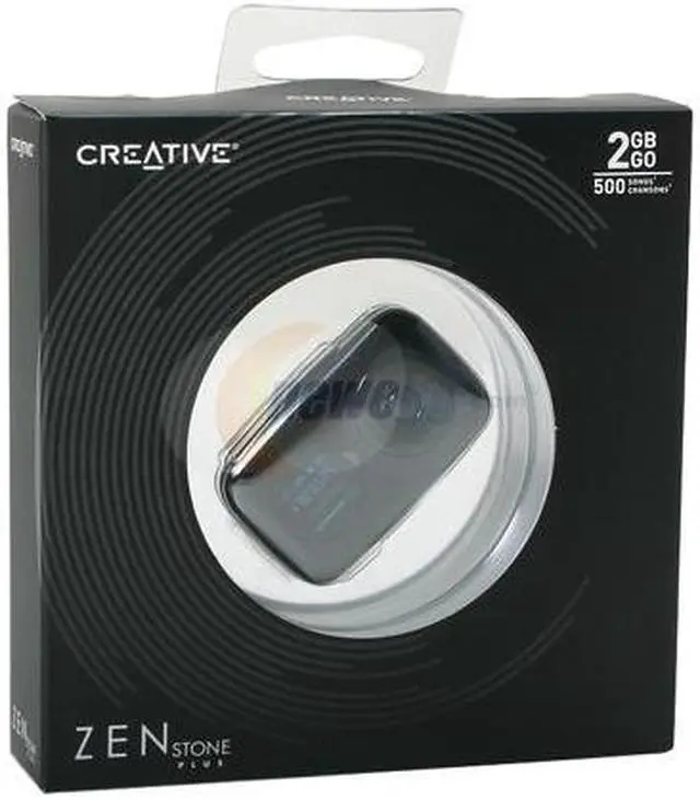 Creative ZEN STONE PLUS Black 2GB MP3 Player - Newegg.com