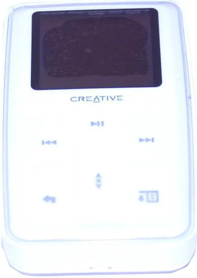 Creative ZEN Microphoto White 8GB MP3 Player - Newegg.com