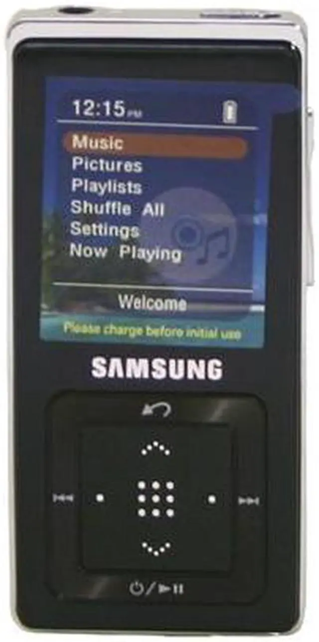 SAMSUNG Black 2GB MP3 Player YP-Z5QB - Newegg.com