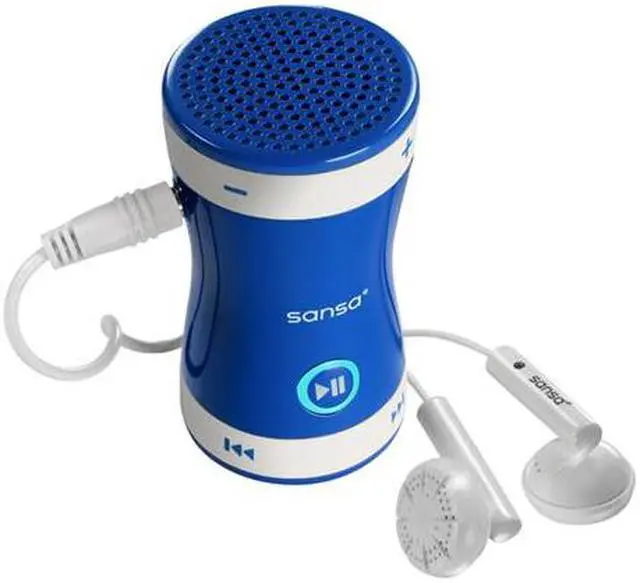 SanDisk Sansa Shaker Blue 512MB MP3 Player - Newegg.com