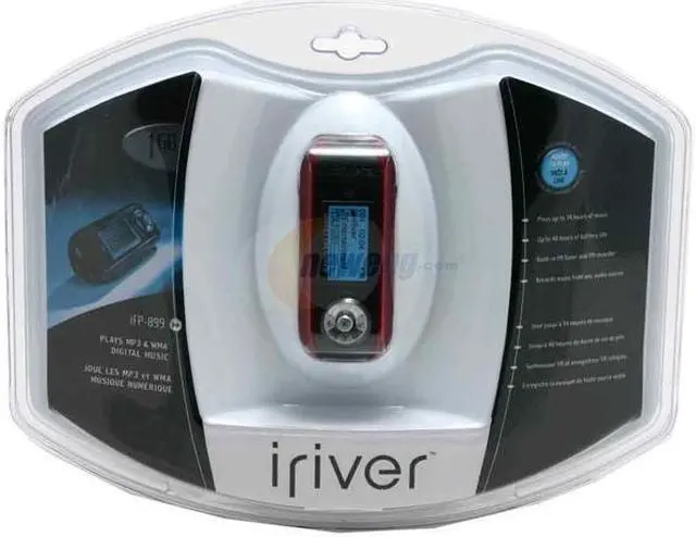 iRiver Black & Red 1GB MP3 Player IFP-899T - Newegg.com