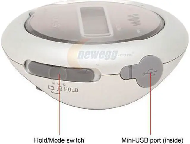 Refurbished: SONY Walkman Silver 1GB MP3 Player NW-E107 - Newegg.com