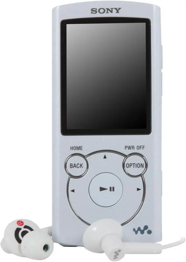 SONY Walkman 2.0" White 8GB Video MP3 Player NWZ-S764WHI - Newegg.com