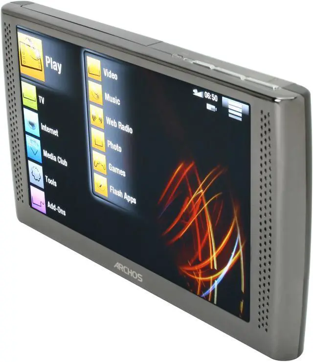 Archos 7 501160 320GB 7" WiFi Internet Media Tablet with 7" TFT Touch ...