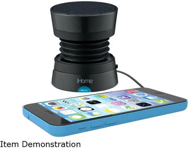 iHome IM70BC Rechargeable Mini Speaker (Black) - Newegg.com