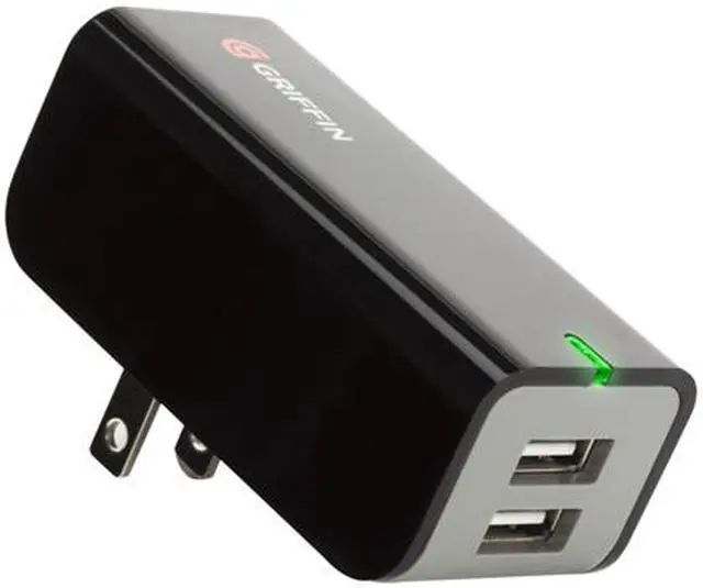 Griffin PowerBlock Dual USB Universal Wall Charger NA23061 - Newegg.com