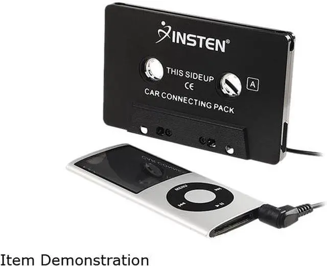 INSTEN 798733 Black Car Audio Cassette Adapter - Newegg.com