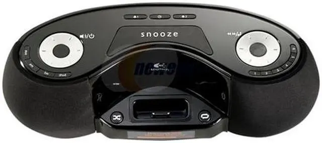 Logitech Pure-Fi Dream Premium Bedroom Music System for iPod/iPhone 984 ...