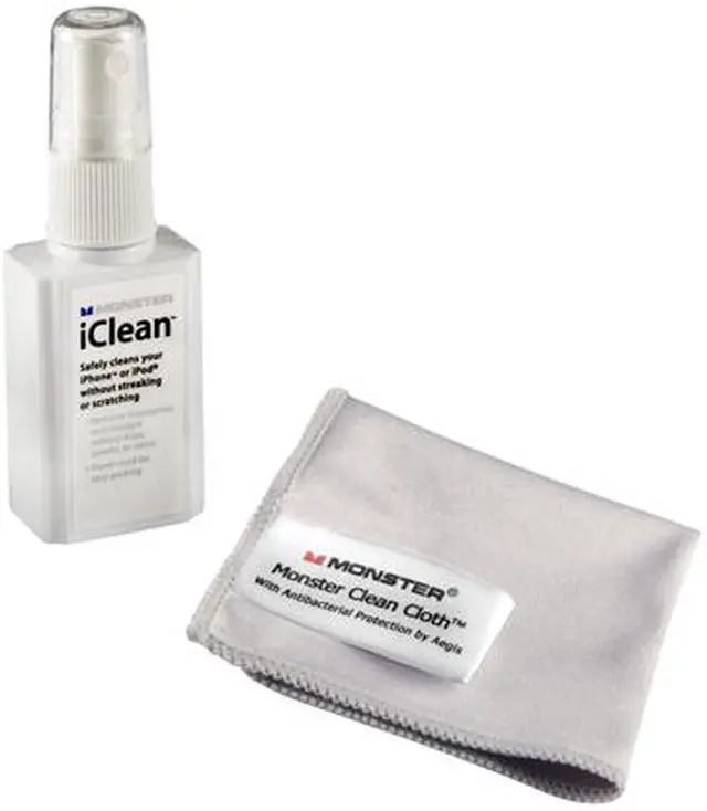 MONSTER iClean iPhone and iPod Screen Cleaner Model AI IPH ICLN-S ...