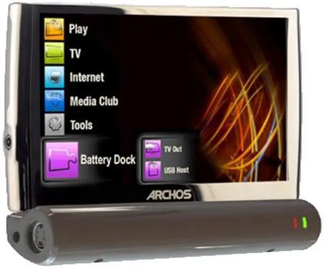 Archos Battery Dock - Digital Player Docking Station With Battery ...