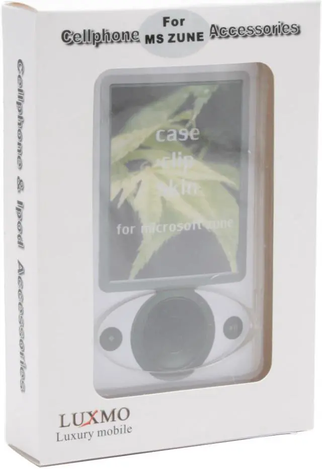 DREAMWIRELESS Microsoft Zune Crystal Clear Hard Case TDE-MZUNE-CCC ...