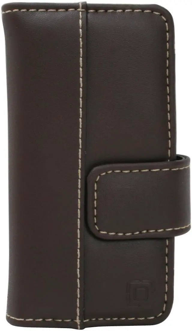 Incipio Chocolate Brown Leather Wallet Case for Microsoft Zune 4GB/8GB ...