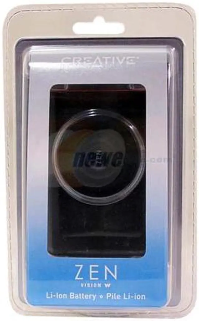 Creative ZEN Vision W Battery 70PF201000007 - Newegg.com