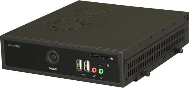 Shuttle DS61 Black Mini / Booksize Barebone System - Newegg.com