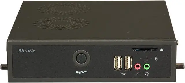 Shuttle DS61 Black Mini / Booksize Barebone System - Newegg.com