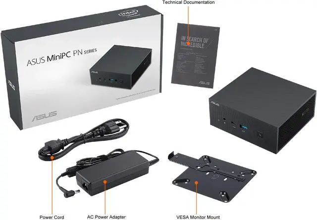 ASUS PN63-S1 Mini PC Barebone with Intel Core i3-1115G4, up to 64GB ...