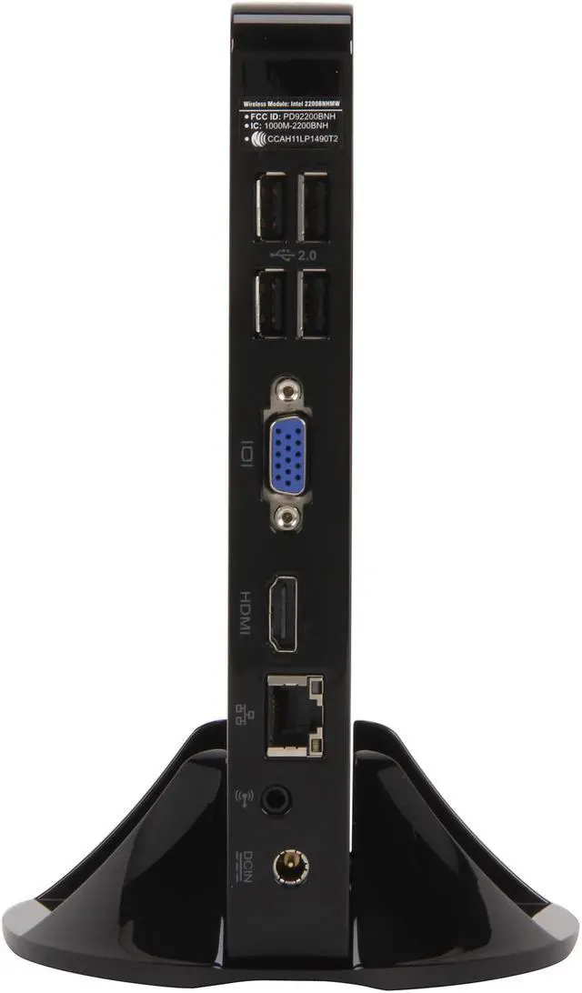 Open Box: Foxconn NanoPC nT-i1250 Black Mini / Booksize Barebone System ...