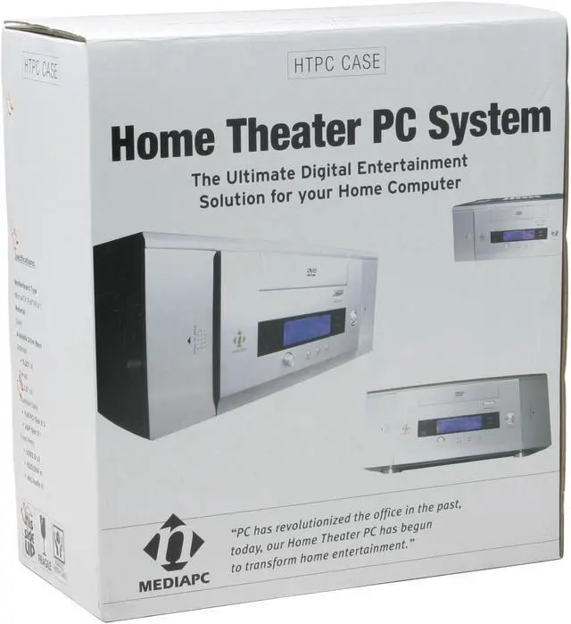nMEDIAPC HTPC 100 SAM AMD Socket 939 Media Center - Newegg.com