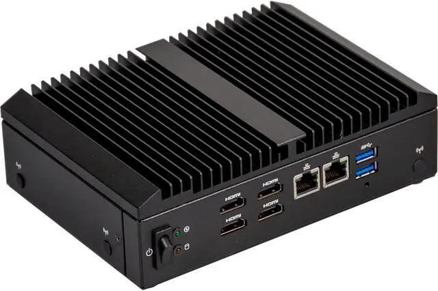 GIGAIPC QBiX-Pro-AMDA1605H-A1 Black Embedded Systems - Newegg.com
